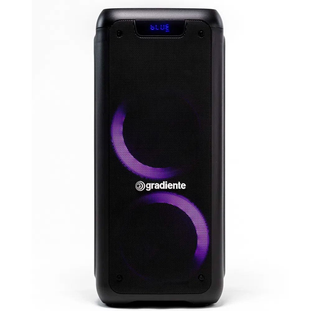 Caixa Amplificada Gradiente GCA201 Extreme Colors Bass Bomm 400W ...