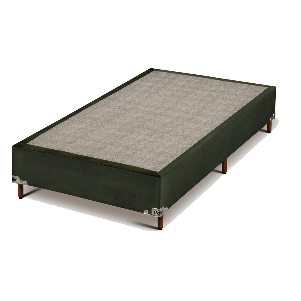 Base Box Sommier de Casal POLAR Stella 138x188x38cm - Verde - sipolatti