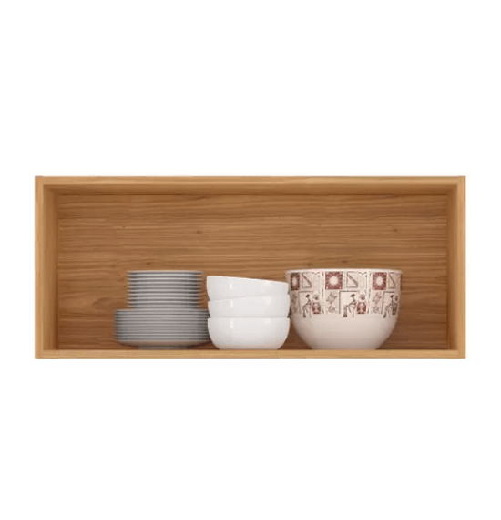 Armário Aéreo Itatiaia Porto 1 porta 100% MDF - Grafite - sipolatti