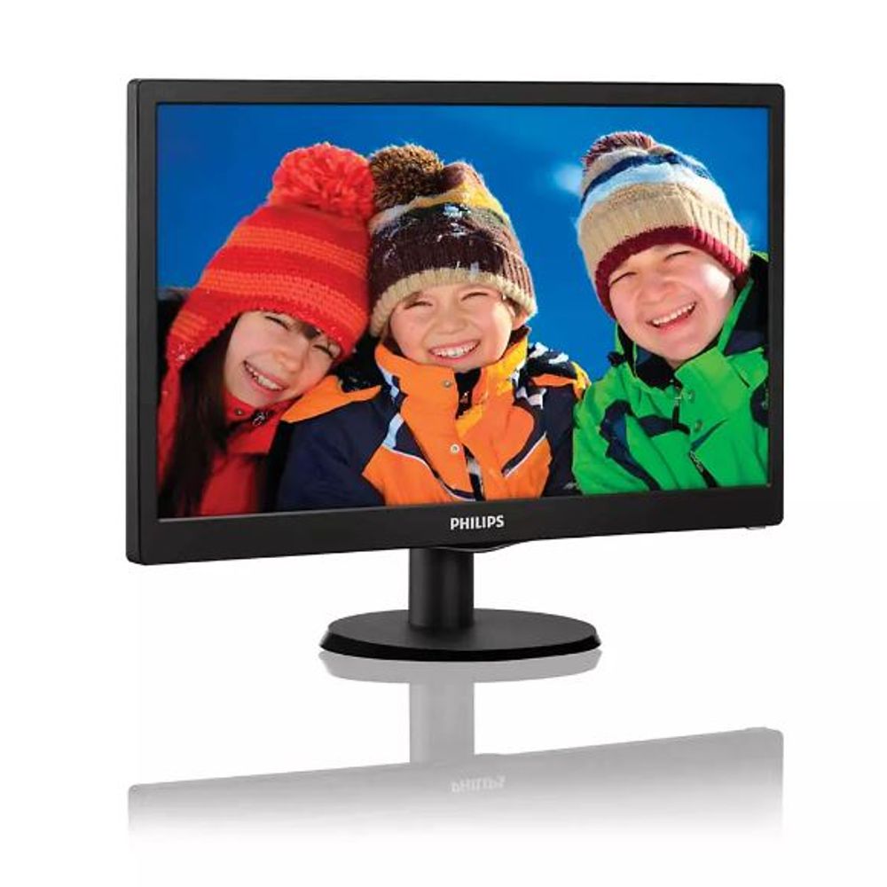 Monitor LED Philips 18,5" HDMI-Ready 60Hz 5 ms - Preto - sipolatti