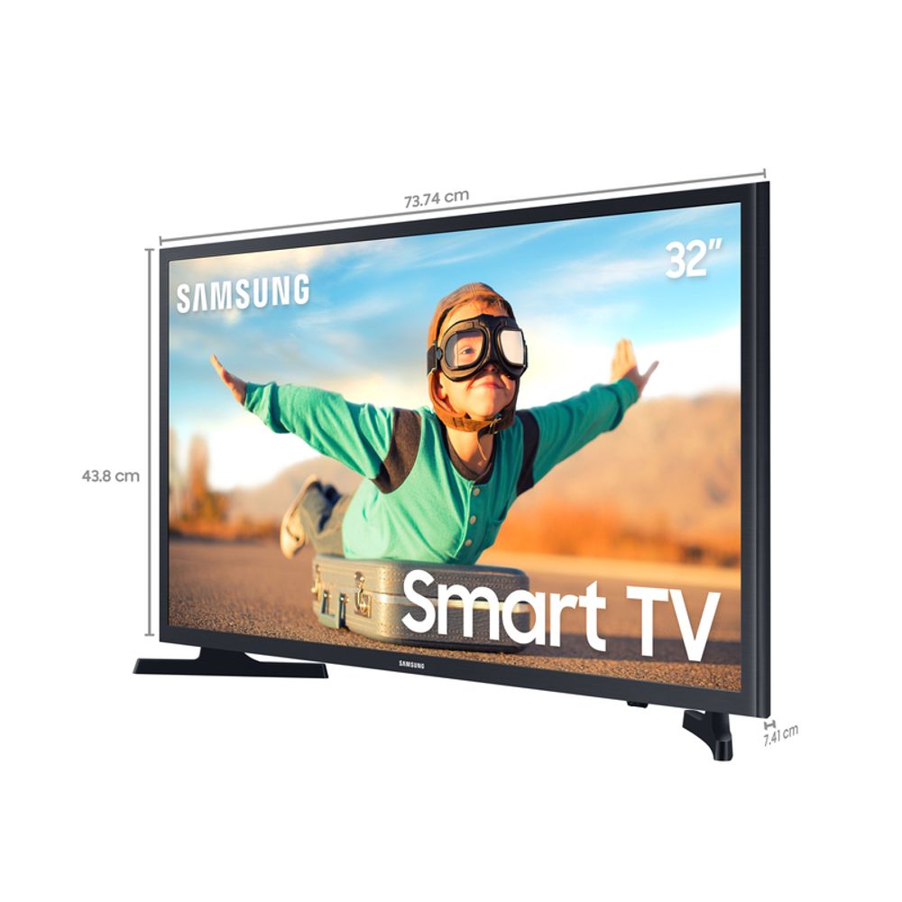 Smart TV LED 32" HD Samsung T4300 com HDR, Sistema Operacional Tizen ...